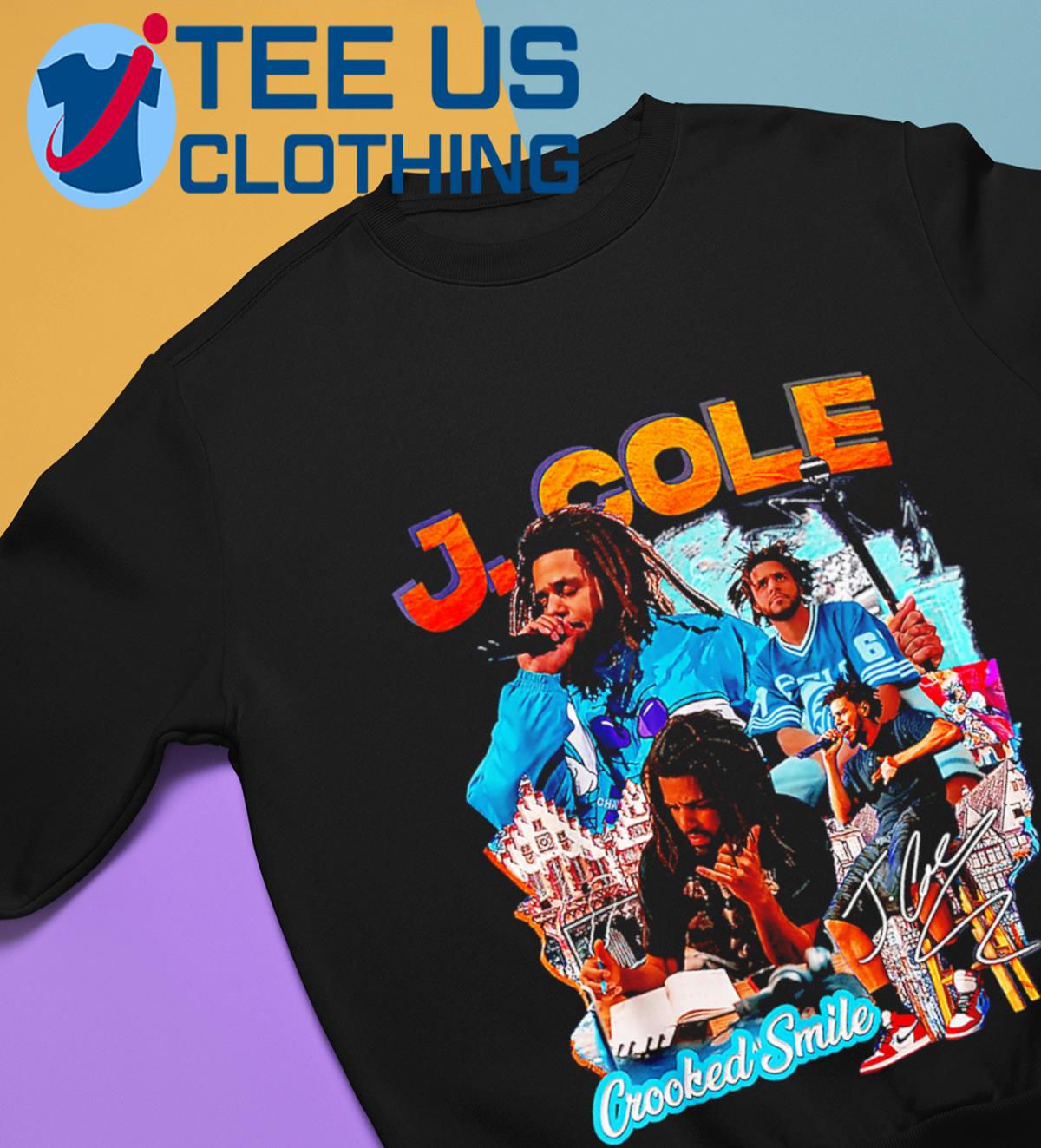 J Cole Crooked Smile Artwork