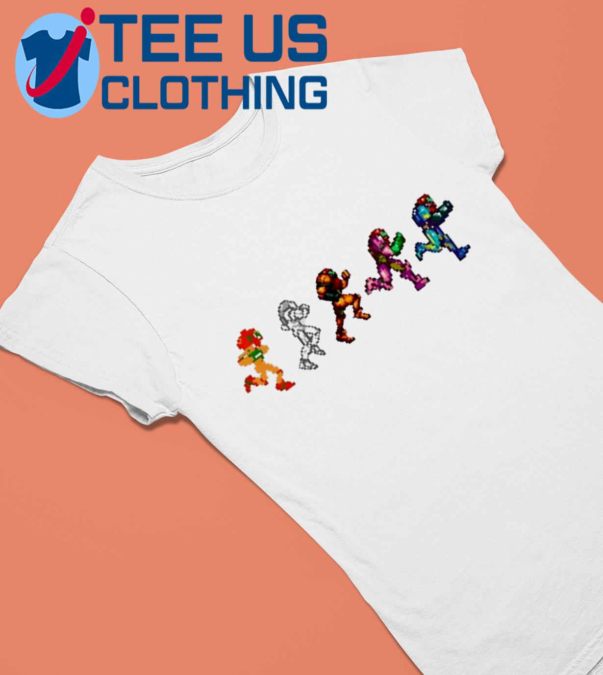 Corey Cooper Evolution Of Samus Metroid Pixel Art Shirts, hoodie ...