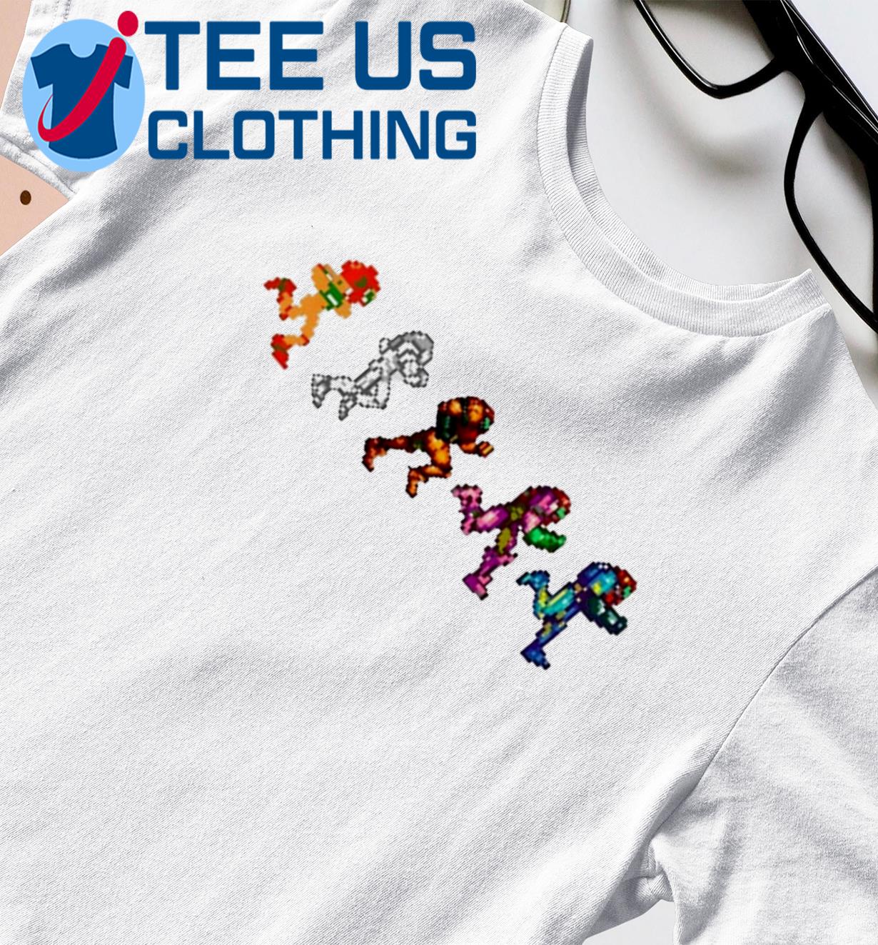 Corey Cooper Evolution Of Samus Metroid Pixel Art Shirts, hoodie ...