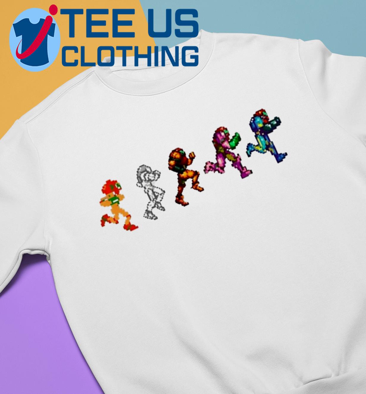 Corey Cooper Evolution Of Samus Metroid Pixel Art Shirts, hoodie ...